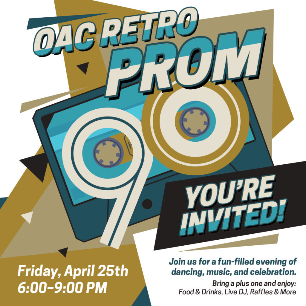 You Are Invited To OAC's Retro Prom | Olympic Athletic Club